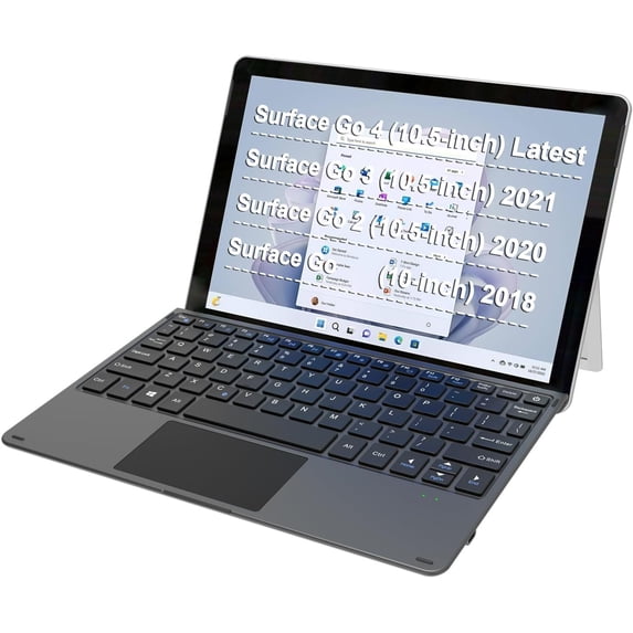 Microsoft Surface Go 10.5-inch Type Cover, Ultra-Slim Portable ...