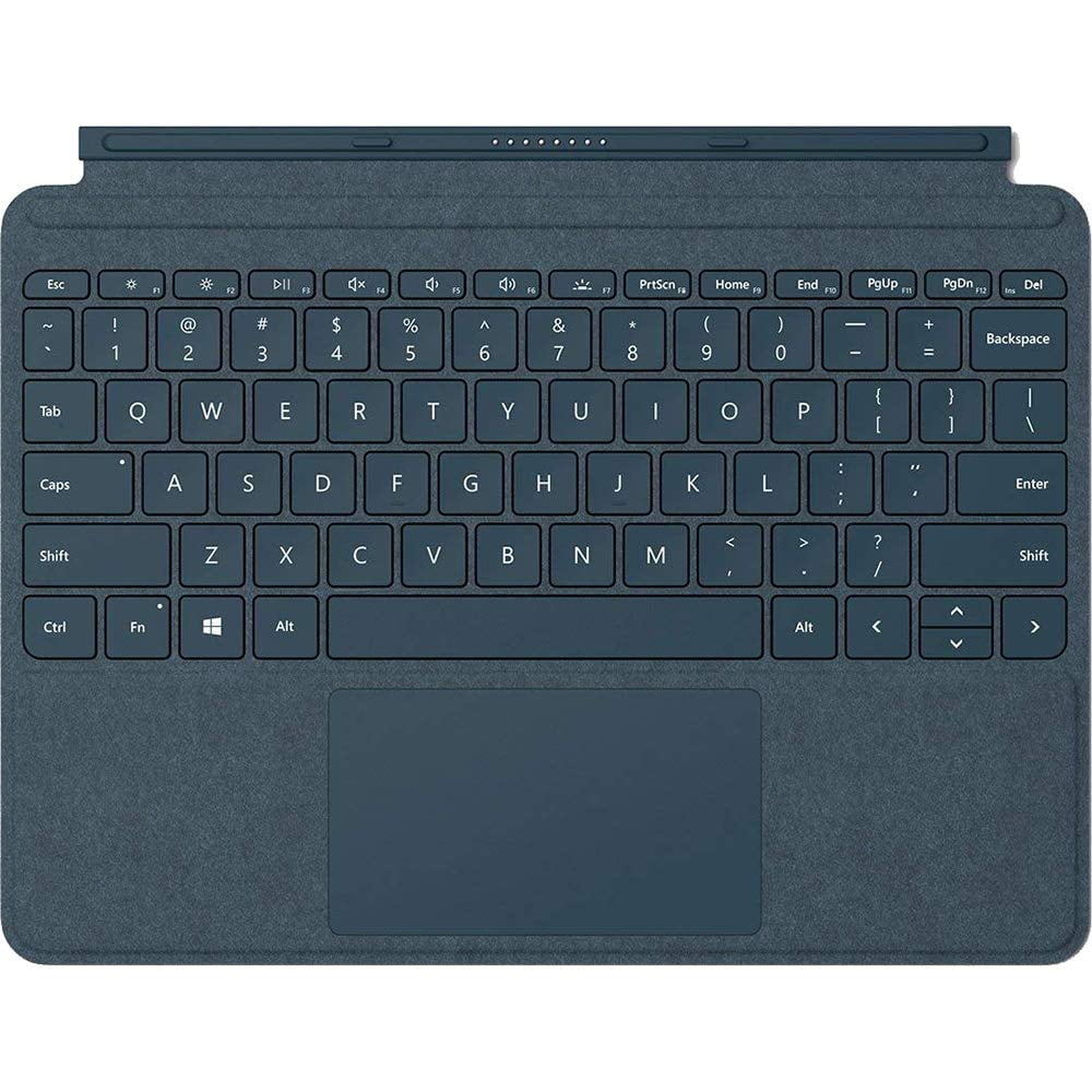 Microsoft Surface Go Alcantara Signature Type Cover, Model 1840 (KCS-00021) Cobalt Blue ...