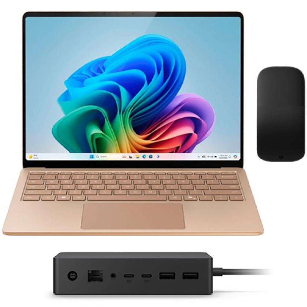 Microsoft Surface Laptop Copilot+ PC + Arc Mouse + Surface Doc 2 ...