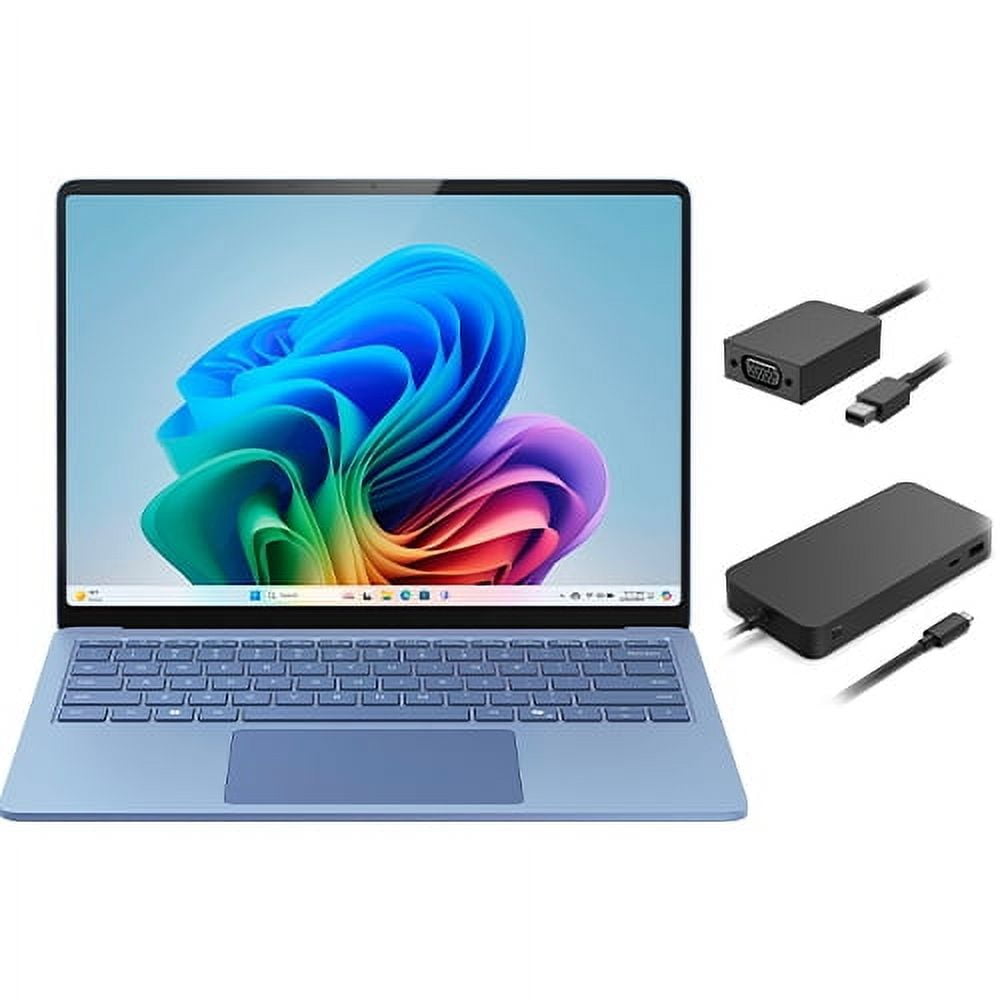Microsoft Surface Laptop Copilot+ PC + Microsoft Surface Adapter ...