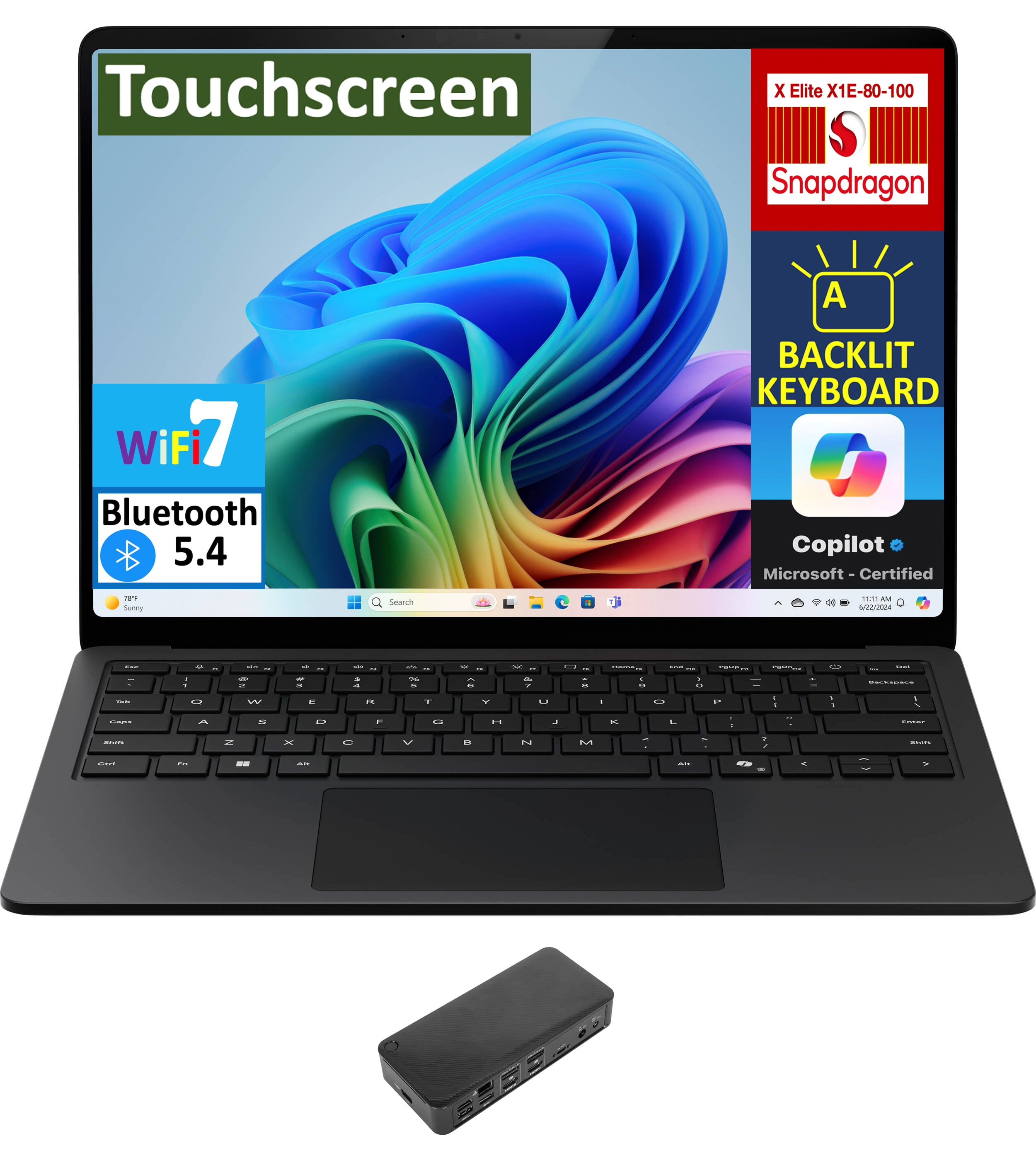 Microsoft Surface Laptop High Performance Business Laptop 15.0in Touchscreen LCD 2496x1664 ...