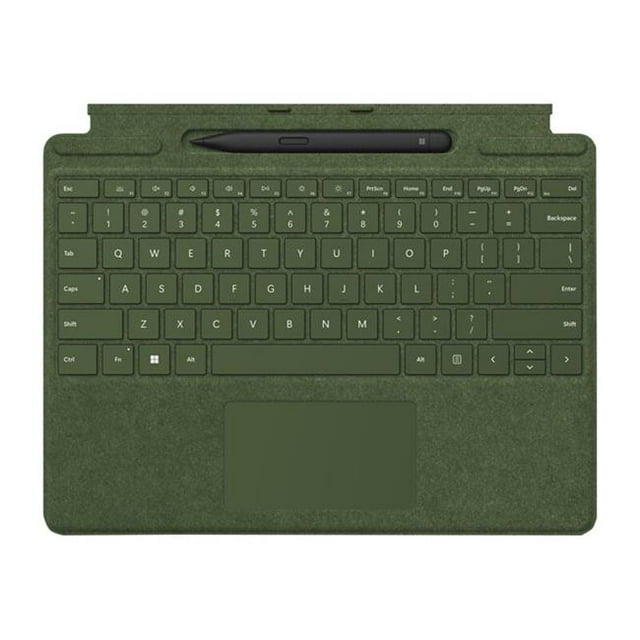 Microsoft Surface PRO Signature Keyboard-Forest COMM ASKU SC English US ...