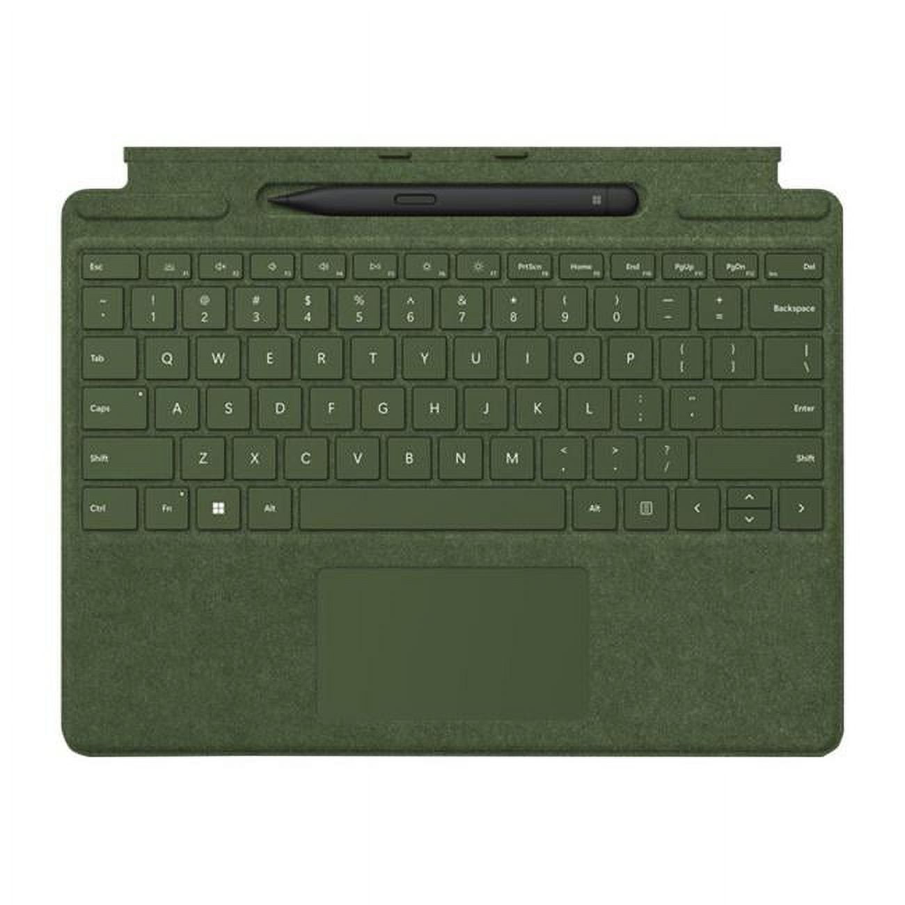 Microsoft Surface PRO Signature Keyboard-Forest COMM ASKU SC English US ...