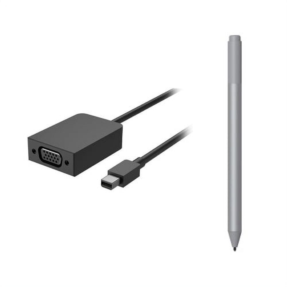 Microsoft Surface Pen Platinum+Surface Mini DisplayPort to VGA Adapter ...