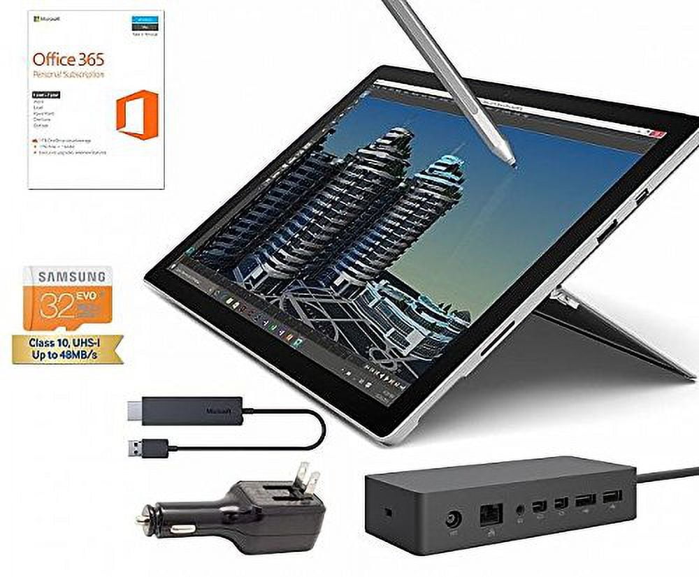 Microsoft Surface Pro 4 Core i5-6300U 4G 128GB 12.3" touch screen with ...