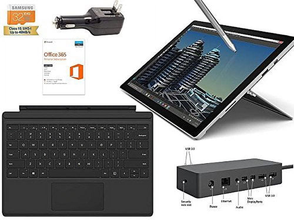 Microsoft Surface Pro 4 Core i5-6300U 4G 128GB 12.3" touch screen with ...