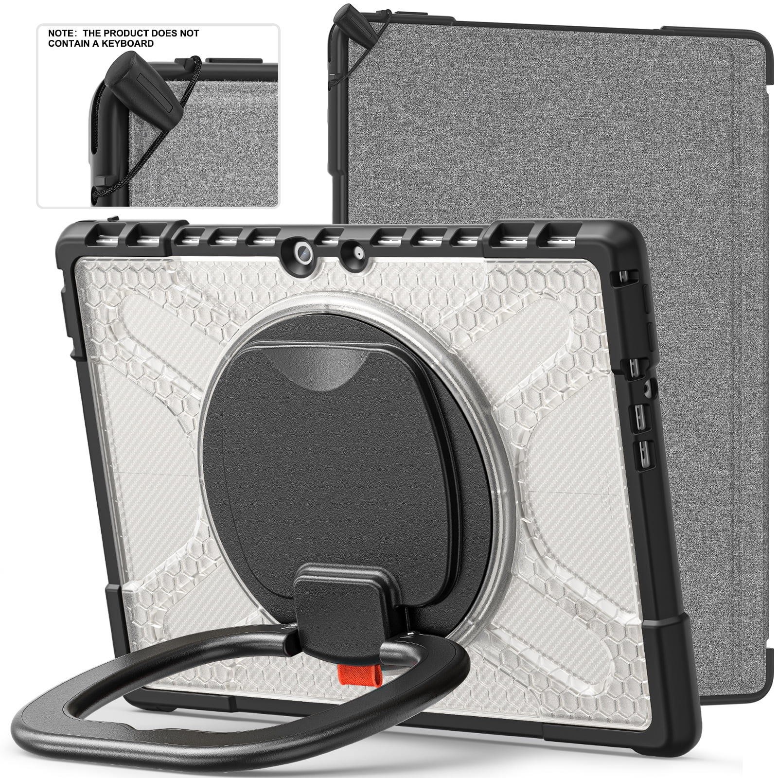 Microsoft Surface Pro 8 Case 13.0-inch, Heavy Duty Rugged Shockproof ...