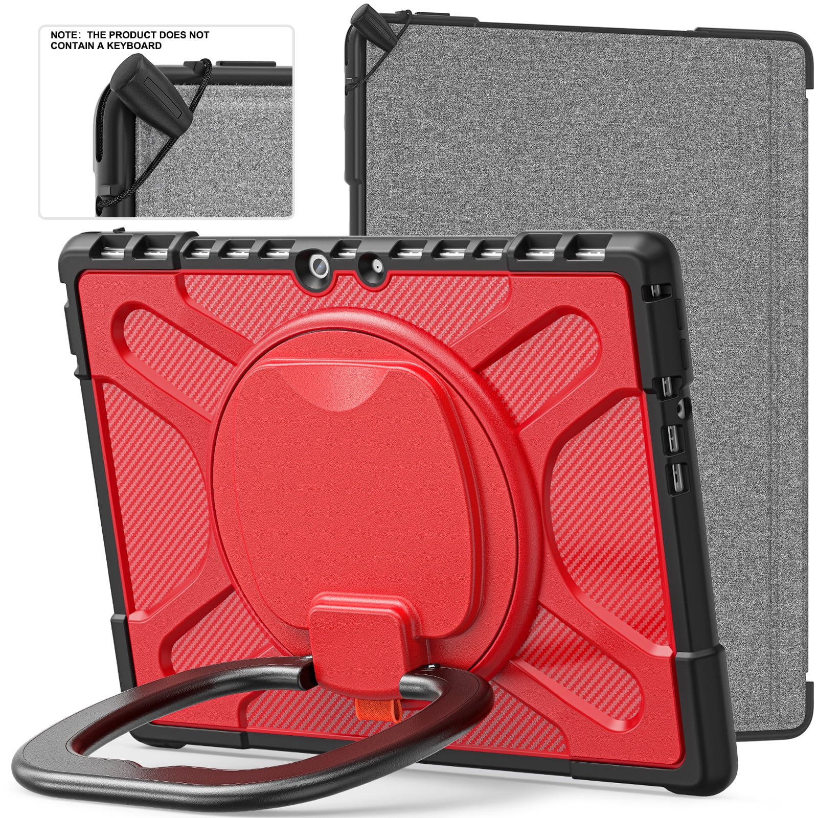 Microsoft Surface Pro 8 Case 13.0-inch, Heavy Duty Rugged Shockproof ...