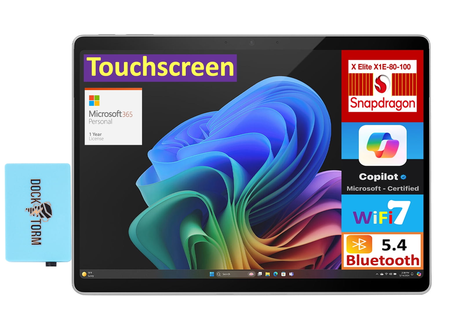 Microsoft Surface Pro AI Powered 2-in-1 Laptop 13.0in Touchscreen OLED ...
