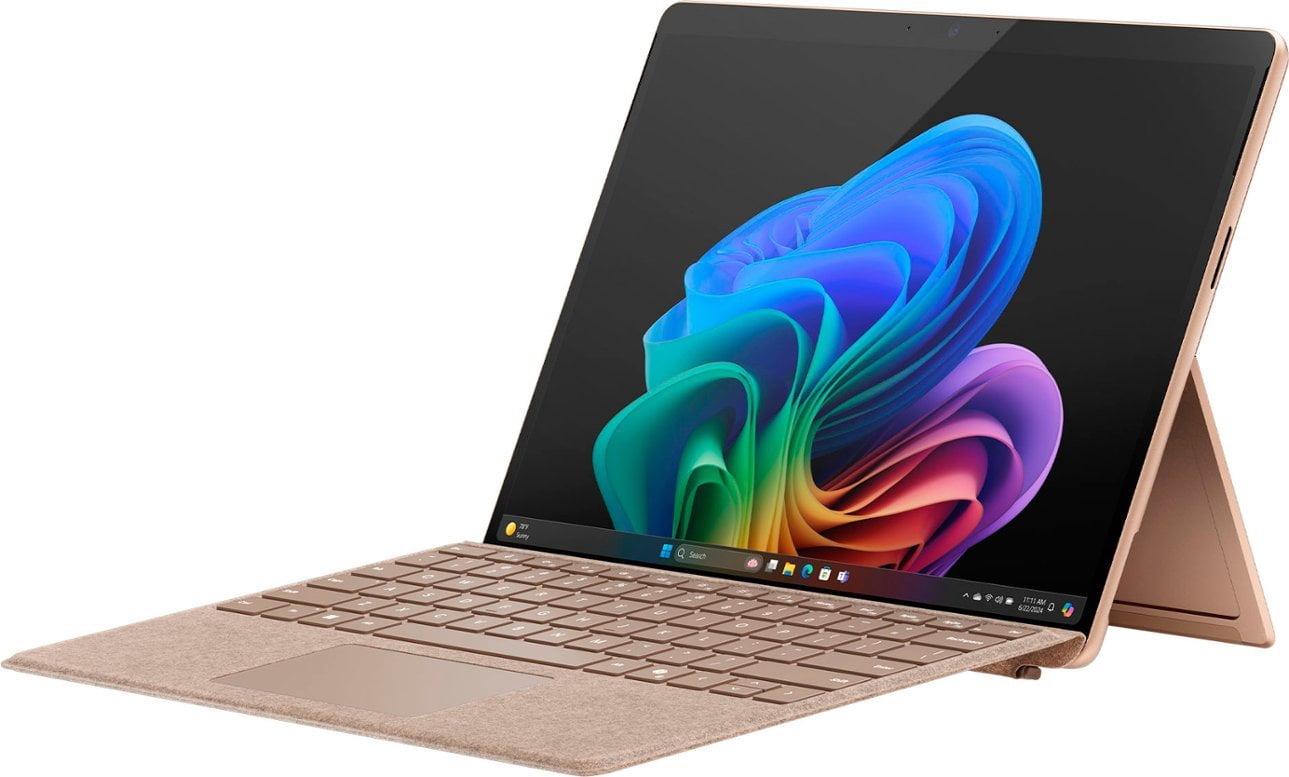 Microsoft - Surface Pro - Copilot+ PC - 13” OLED - Snapdragon X Elite ...
