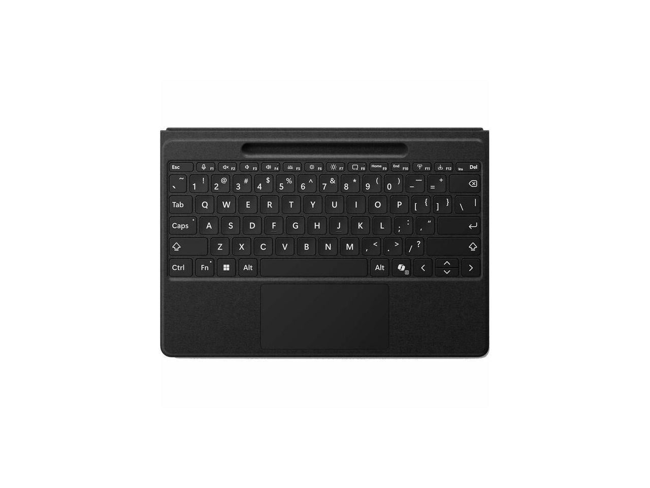 Microsoft Surface Pro Flex Keyboard - Black with Bold Keyset - Wireless ...