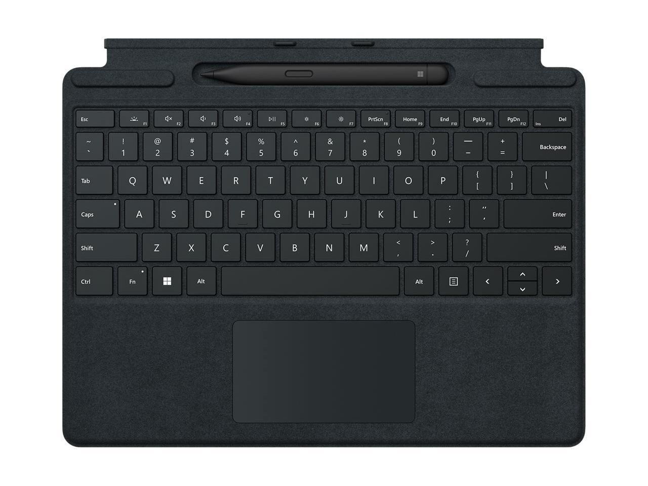 Microsoft Surface Pro Signature Keyboard - keyboard - with touchpad ...