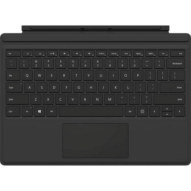 Microsoft Surface Pro Compact Comfort Keyboard Type Cover, Black, FMM ...