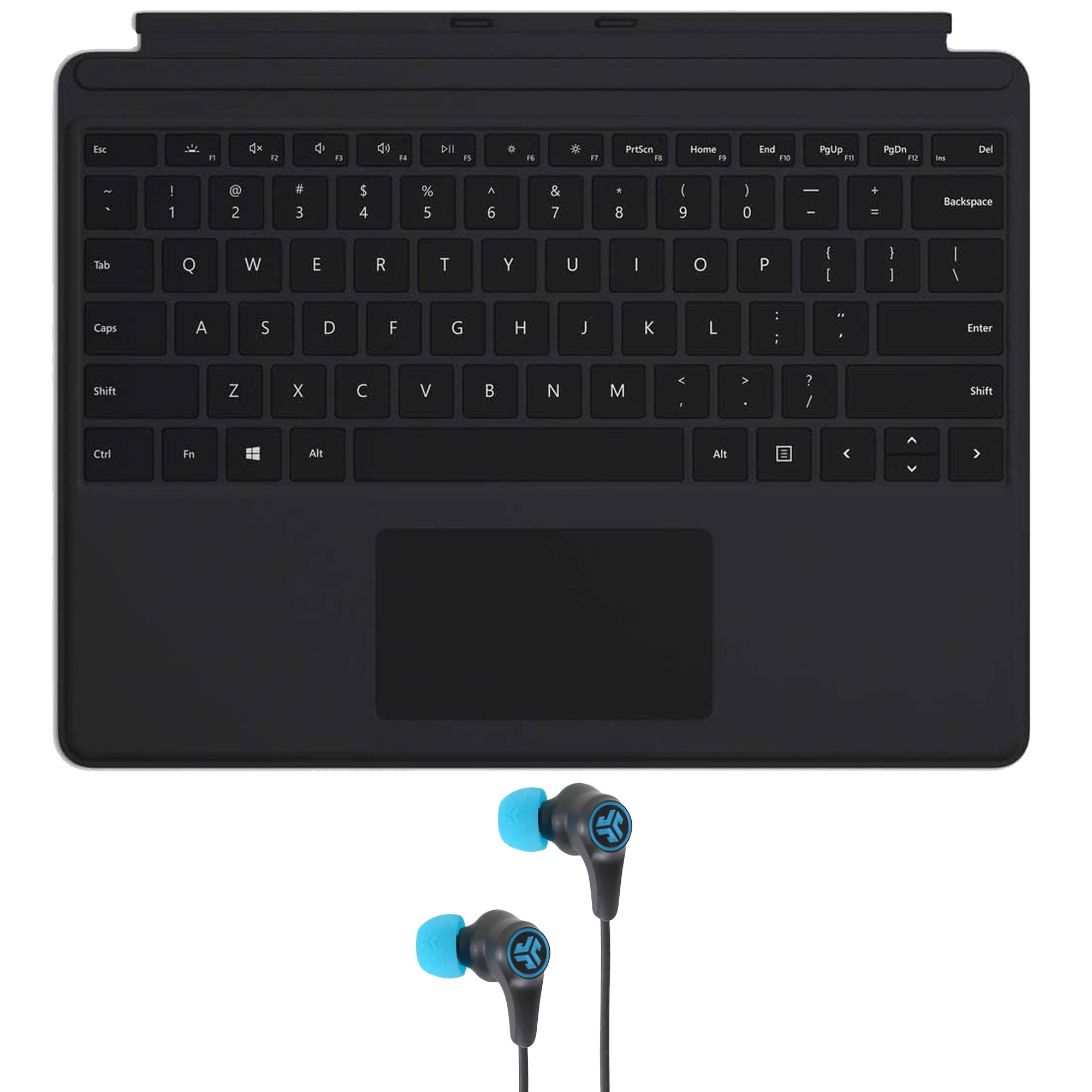Microsoft Surface Pro X Business Keyboard, QJX-00001 and JLab Play ...
