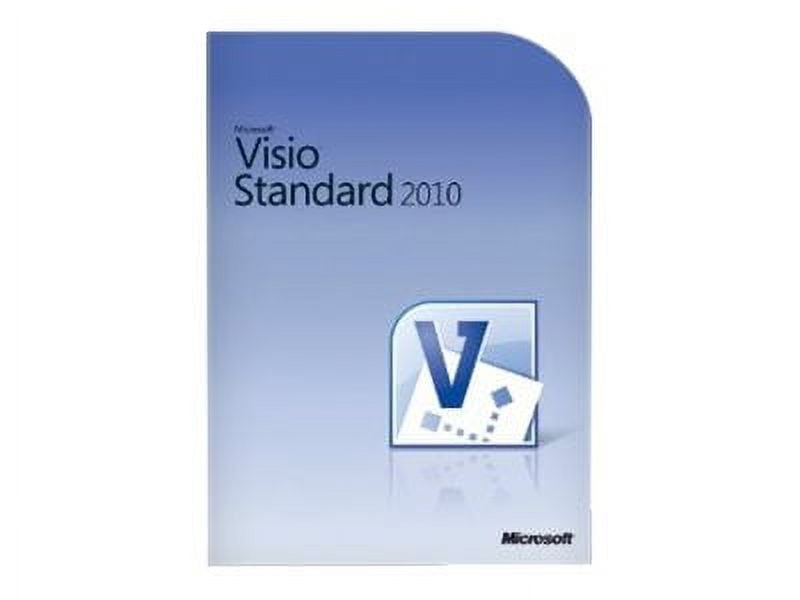 Microsoft Visio Standard 2010 - Box pack - 1 PC - DVD - 32/64-bit - Win ...