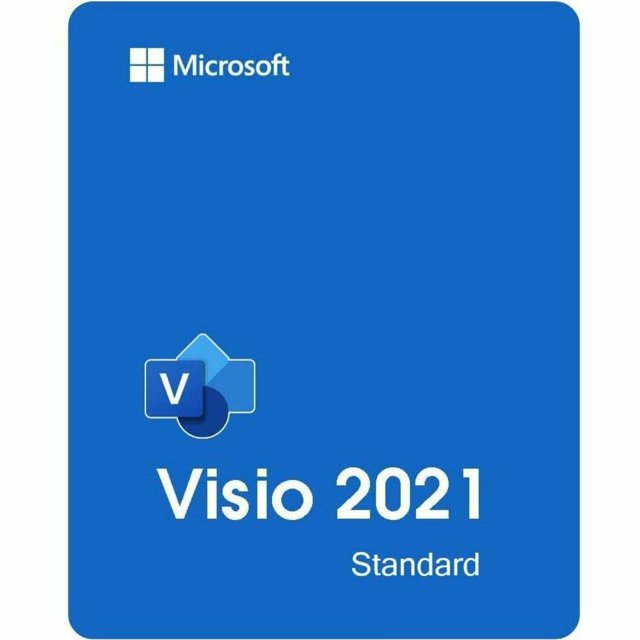 Microsoft Visio 2021 Standard, License, 1 PC - Walmart.com