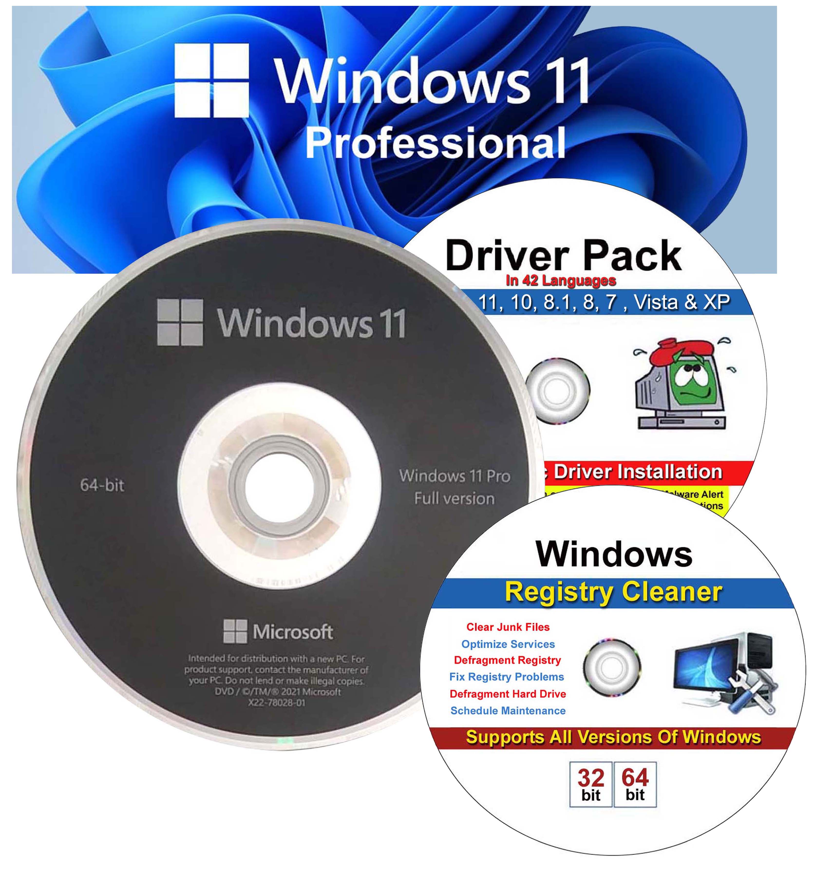 DVD Lens Cleaner for DVD Players with Instructions 8 Different ...