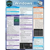 Microsoft Windows 11 : QuickStudy Laminated Computer Reference (Edition ...