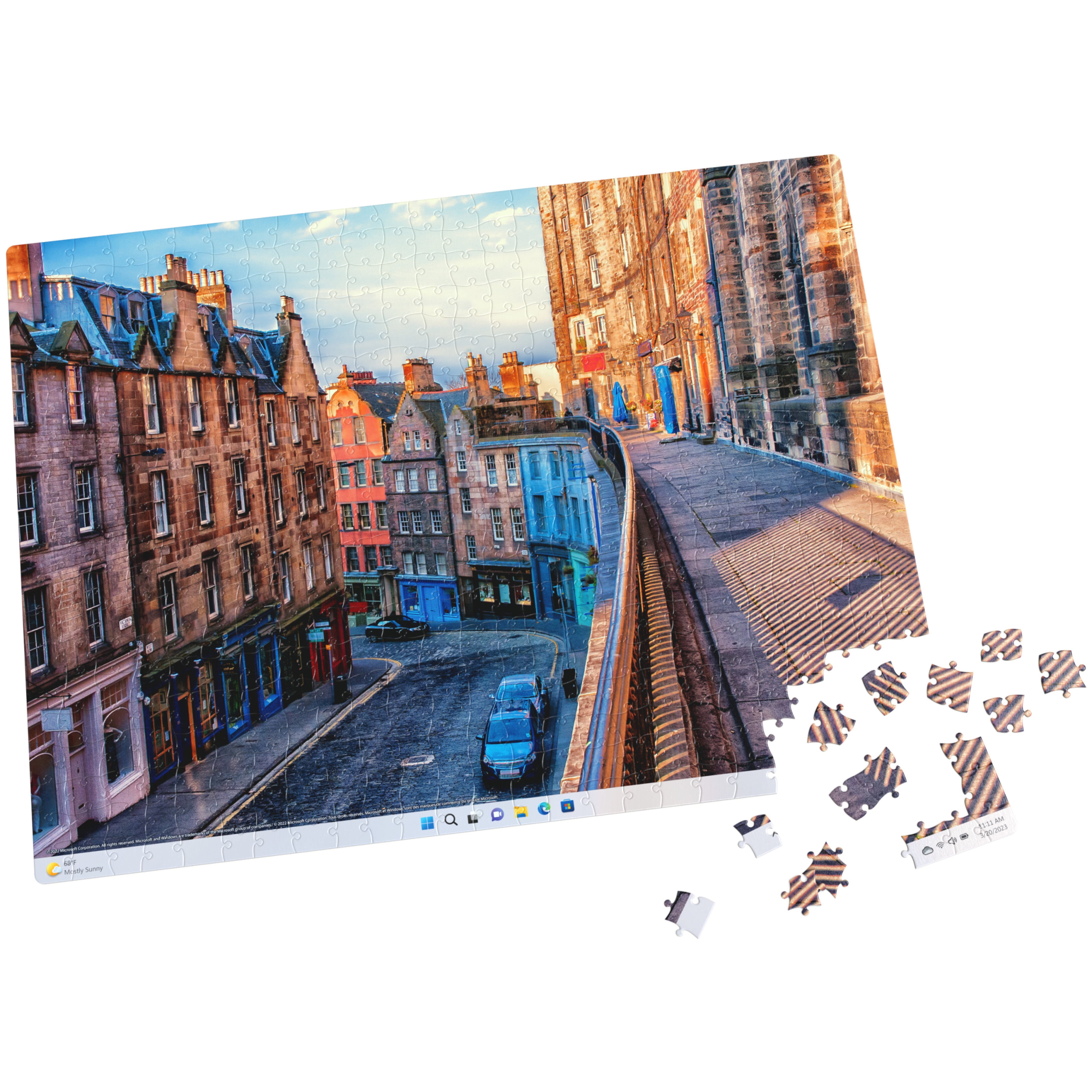 Microsoft Windows 500-Piece Puzzle West Bow Scotland, for Ages 8 and up ...