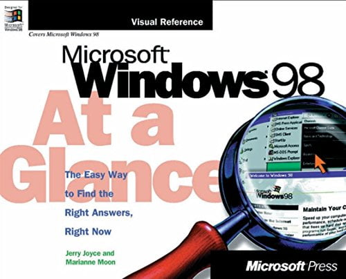 Pre-Owned Microsoft Windows 98 at a Glance 9781572316317 / - Walmart.com