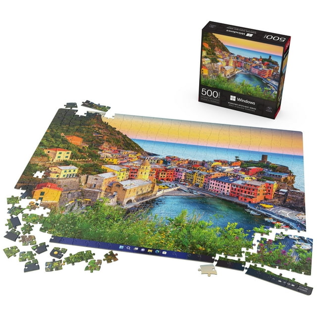 Microsoft Windows Spotlight Series 500-Piece Puzzle Liguria Italy, for Ages 8 and up - Walmart.com