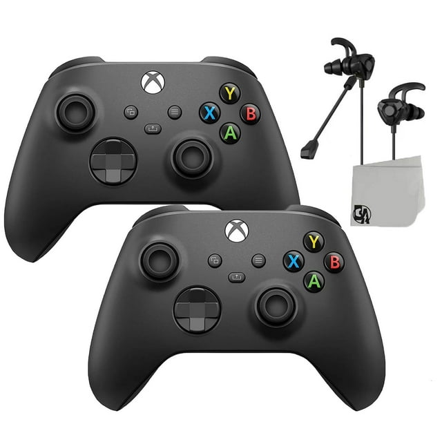 Microsoft Wireless 2 Controller Bundle - Carbon Black Xbox - Like New ...