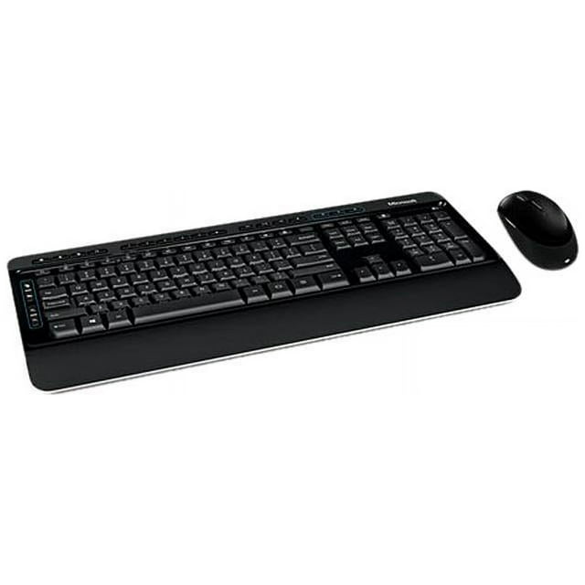 Microsoft Wireless Desktop 3050 Keyboard and Mouse Set - Walmart.com