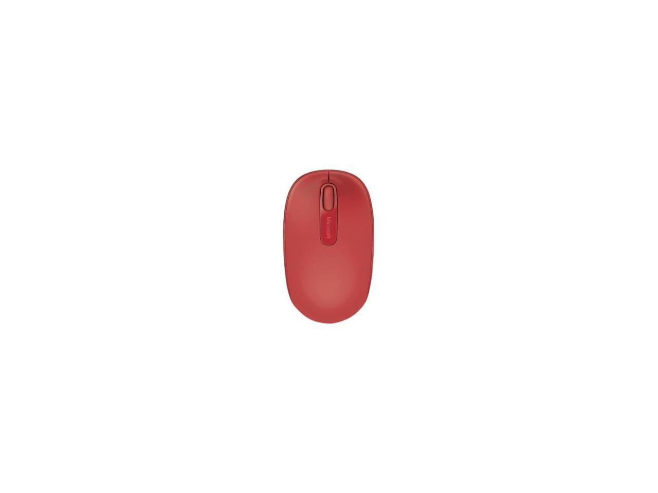 Microsoft Wireless Mobile Mouse 1850 - Flame Red (U7Z-00031) - Walmart.com
