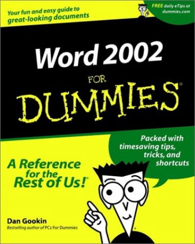 Pre-Owned Word 2002 For Dummies (For Dummies Series) Paperback ...