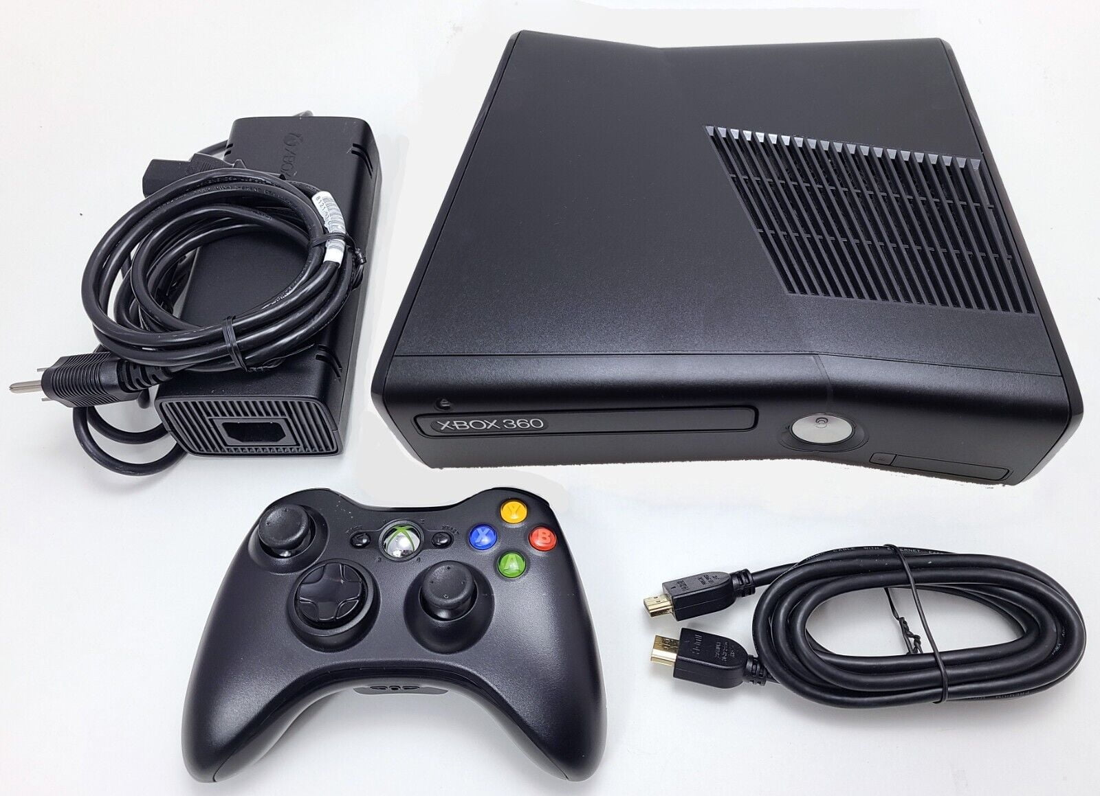 Microsoft XBox 360 S Slim 250GB Black Video Game Console System 360S ...
