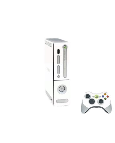 Microsoft Xbox 360 Original WHITE Console Skin - Walmart.com
