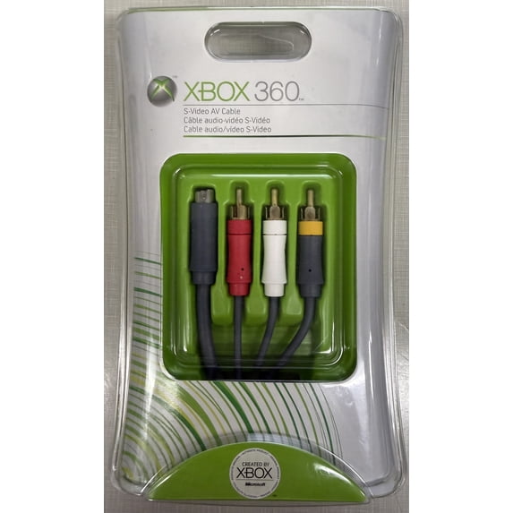 Microsoft Xbox 360 S-Video AV Cable - Walmart.com