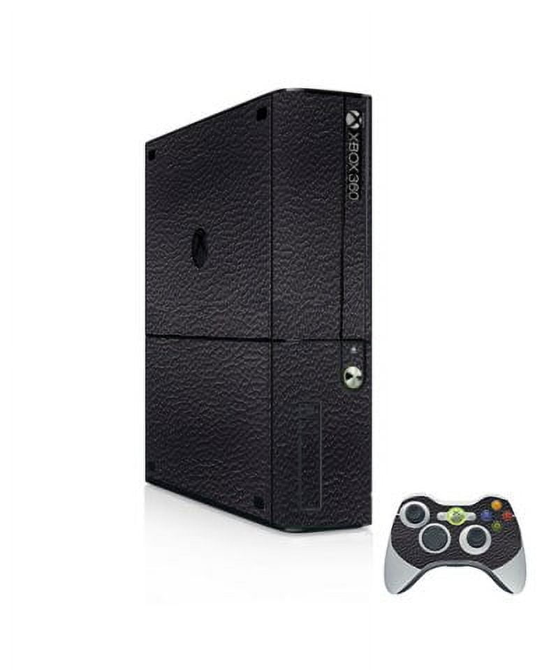 Microsoft Xbox 360E BLACK LEATHER Console Skin - Walmart.com
