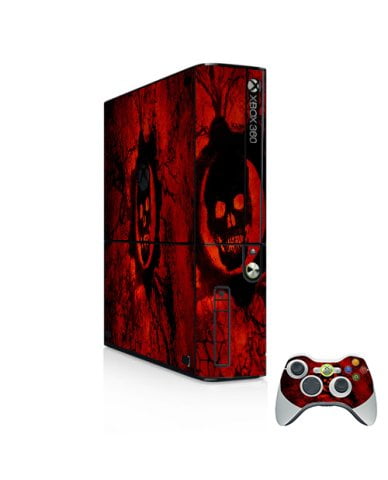 Microsoft Xbox 360E DARK SKULL Console Skin - Walmart.com