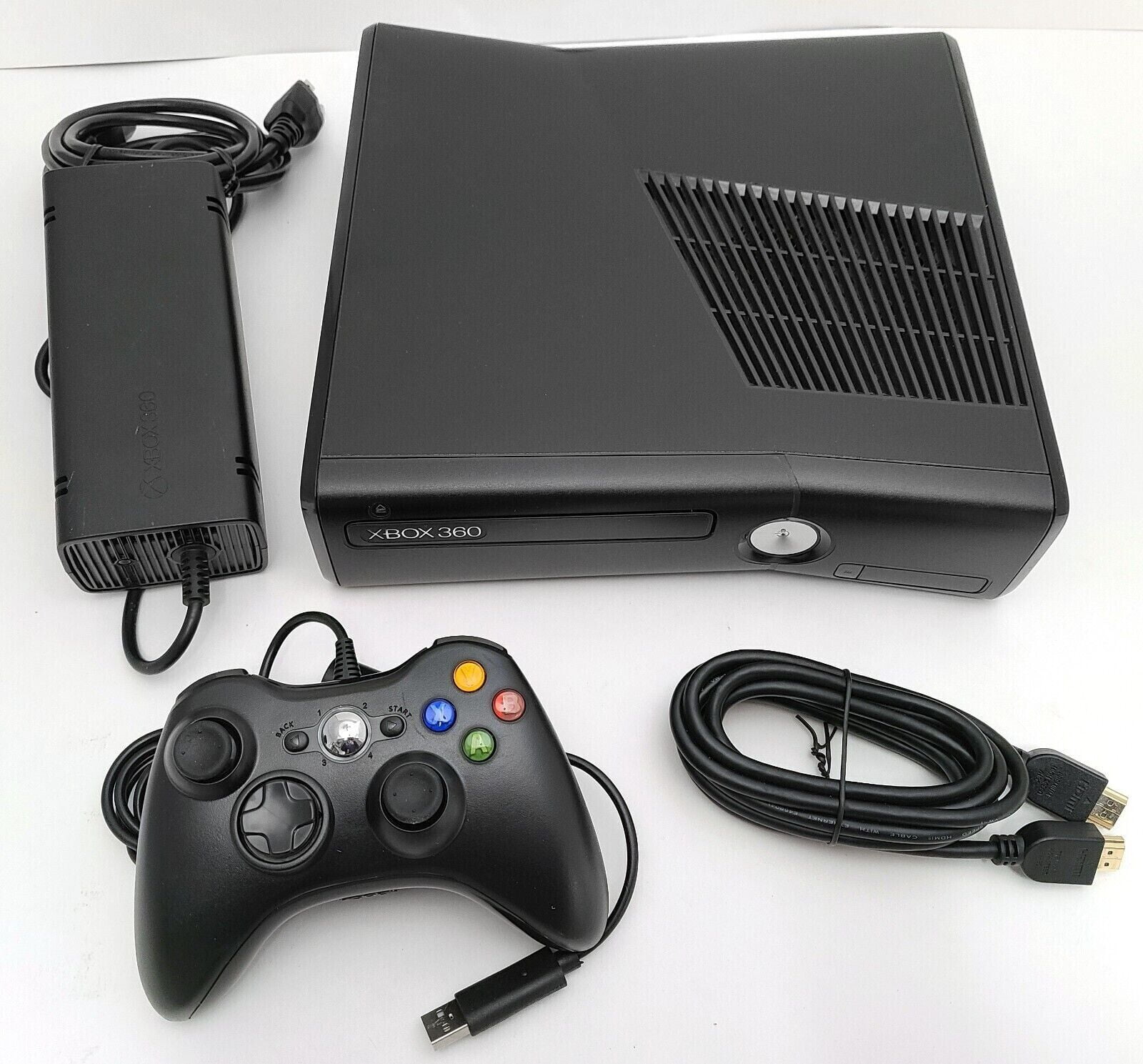 Microsoft Xbox 360S Black XBOX 360 SLIM Video Game Console System ...