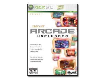 Microsoft Xbox Live Arcade Unplugged Volume 1 - Xbox 360 - DVD ...