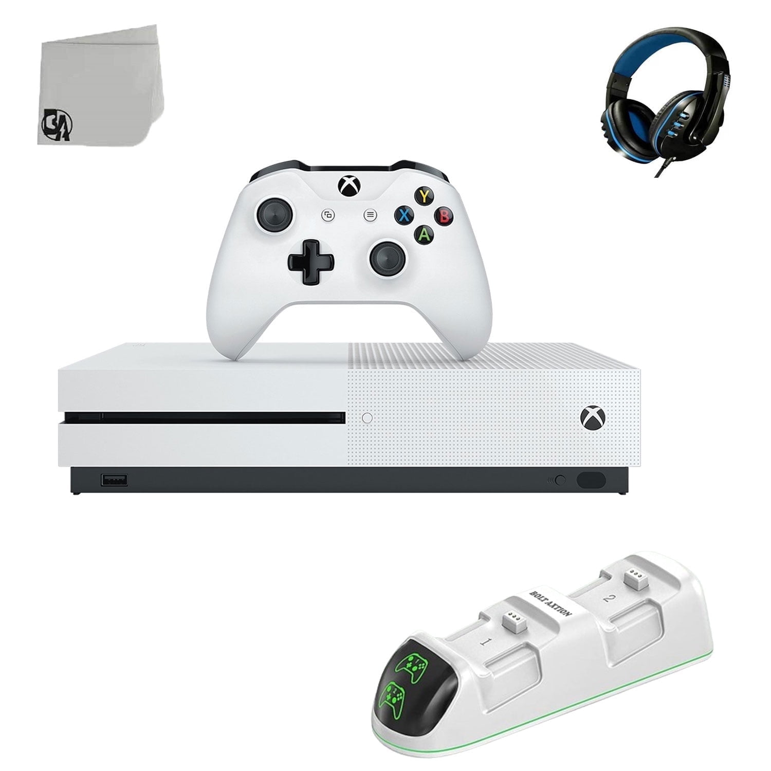 Pre-Owned Microsoft Xbox One S 500GB Gaming Console White with Gaming ...