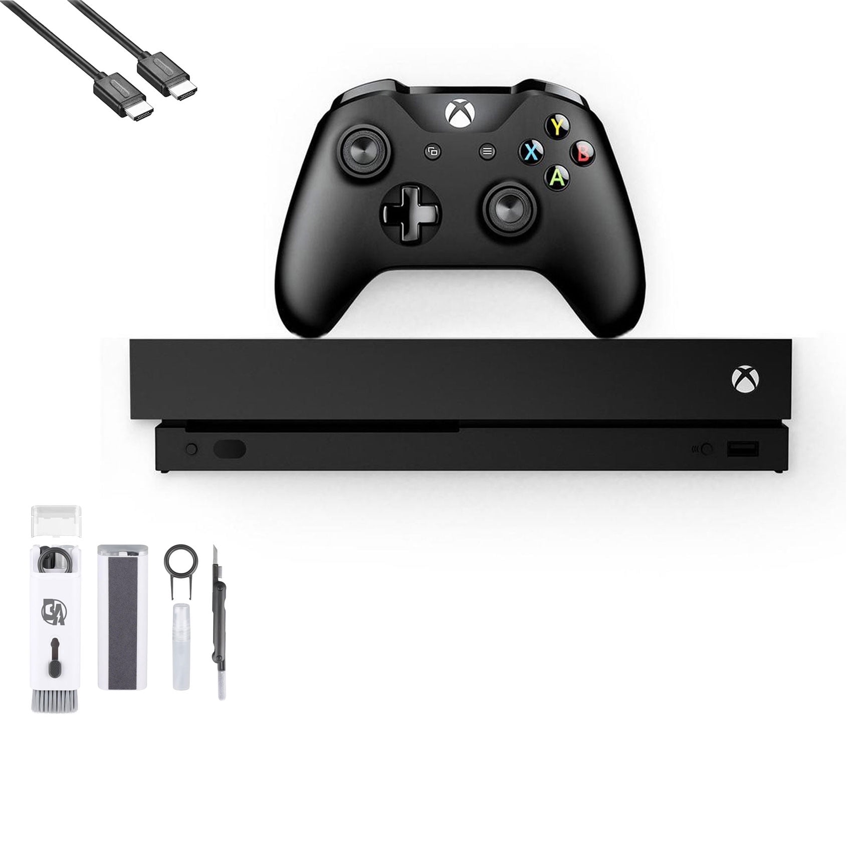 Microsoft Xbox One X 1TB, 4K Ultra HD Black with BOLT AXTION Cleaning ...