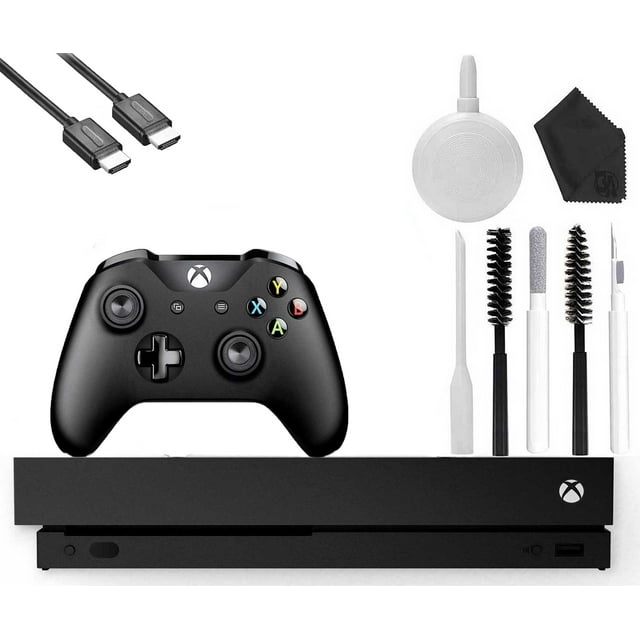Microsoft Xbox One X 1TB Next Gen Gaming Console, Black with HDMI ...