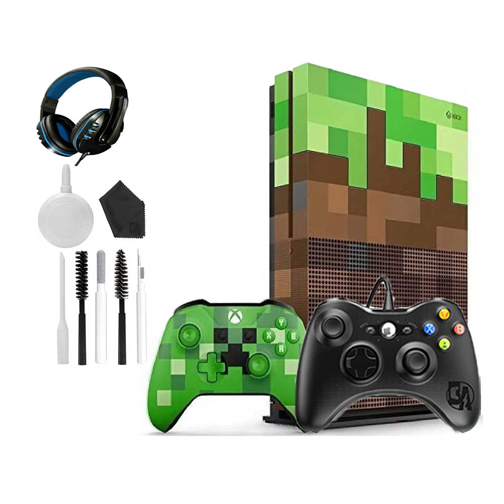 Microsoft Xbox One X 1TB Gaming Console Mincraft with 2 Controller ...