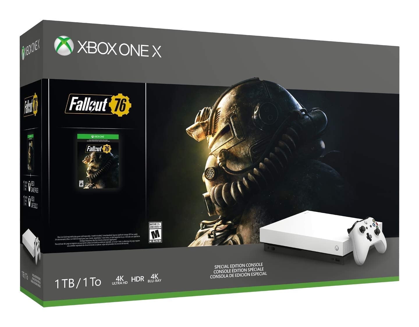 Xbox one x 2tb console store