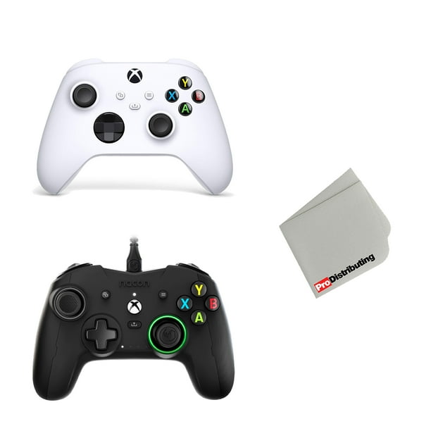 Microsoft Xbox Series Robot White Wireless Controller and Nacon PRO ...