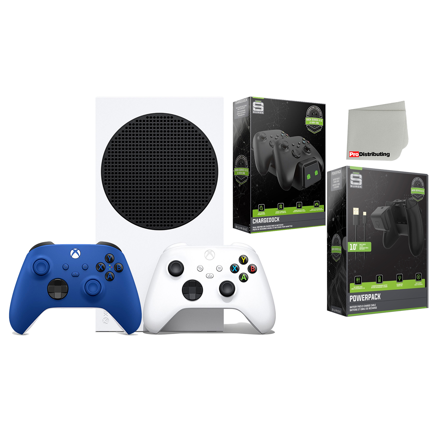 Microsoft Xbox Series S 512GB Digital Console with Extra Wireless ...