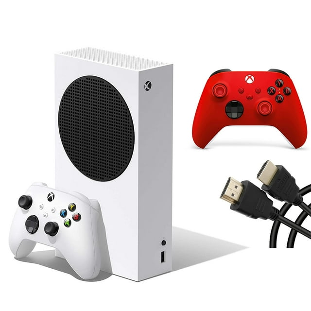 Xbox Series S All-Digital 512GB SSD, Two Controllers, AMD Zen 2, HDR ...