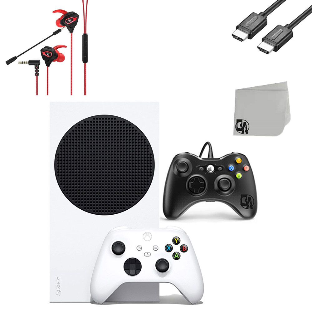 Pre-Owned Microsoft Xbox Series S 512GB white Gaming Console With 2 ...