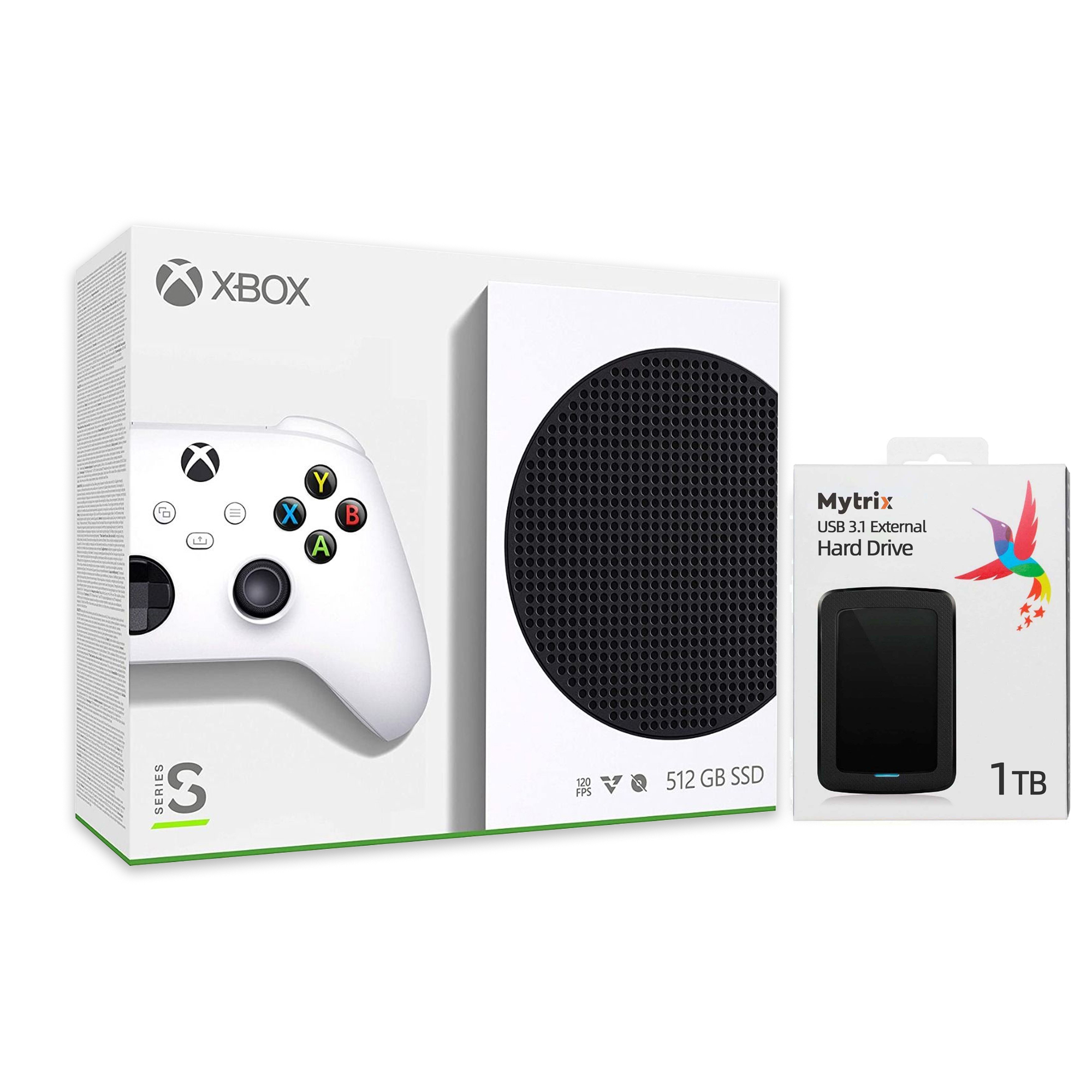 Restored Microsoft 234-00001 Xbox One S White 1TB Video Game Console ...