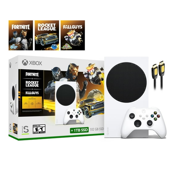 Microsoft Xbox Series S Gilded Hunter Bundle, Fortnite, Fall Guys and ...