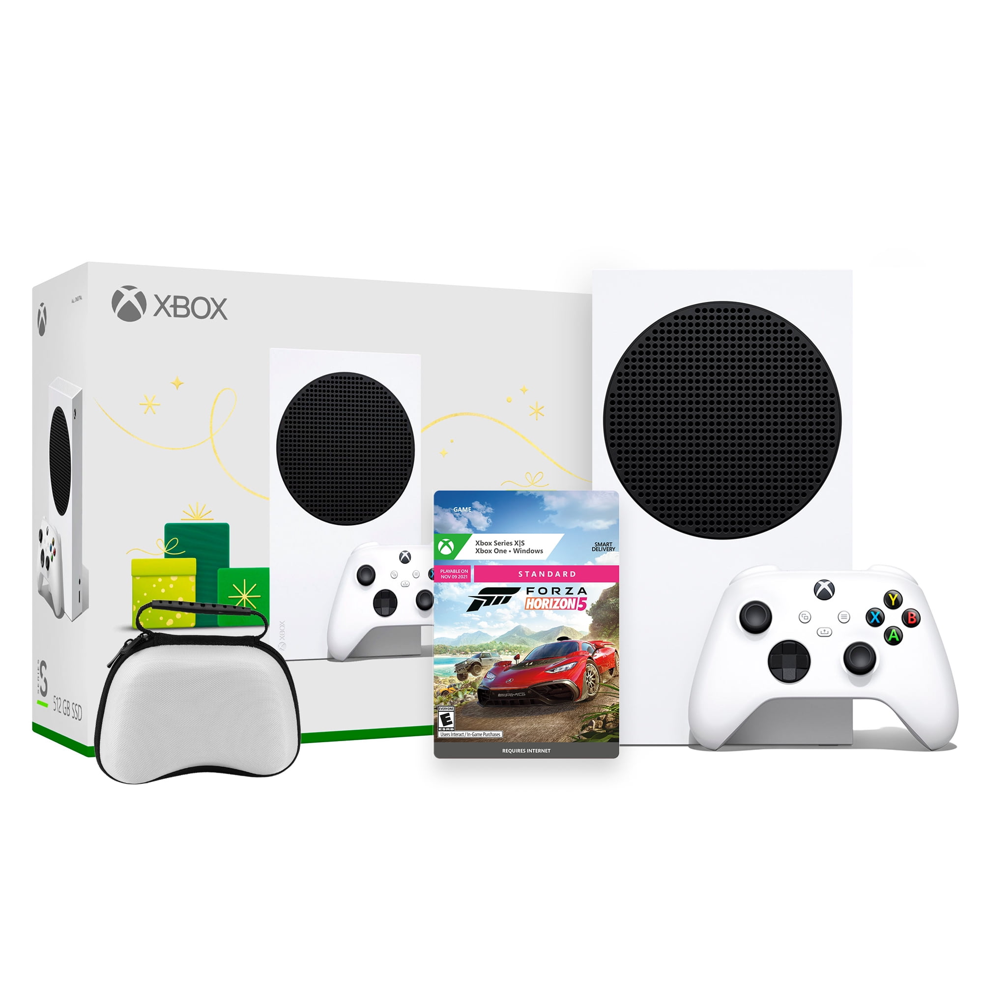 Microsoft Xbox Series S Robot White Console and Wireless Controller ...