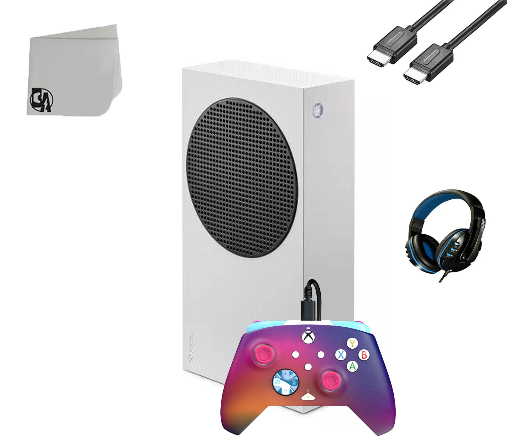 Microsoft Xbox Series S White 512GB Gaming Console + Headset BOLT ...