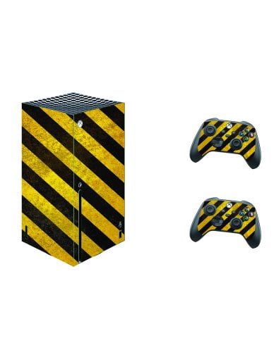 Microsoft Xbox Series X CAUTION STRIPES Laptop Skin - Walmart.com